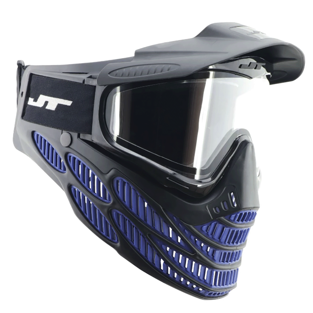 JT USA Flex 8 Goggle - Blue/Black - Thermal Lense | Hot Shots Direct