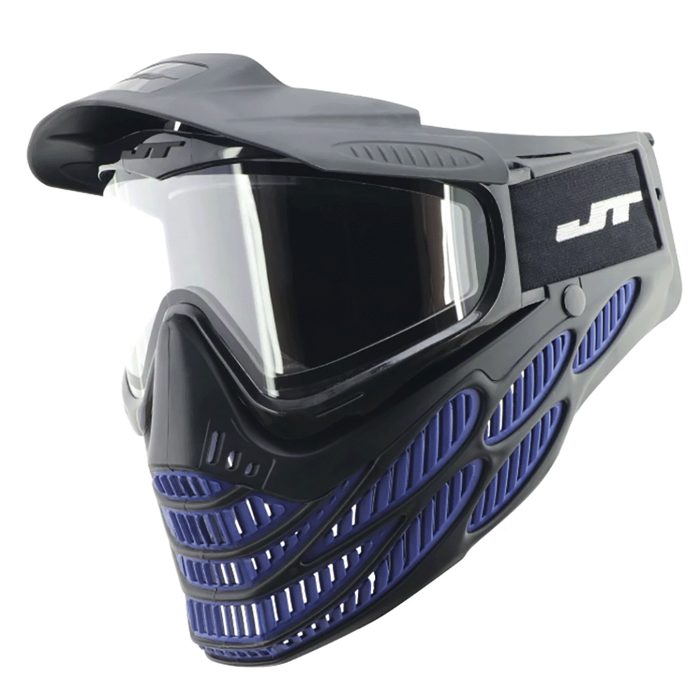 JT USA Flex 8 Goggle - Blue/Black - Thermal Lense | Hot Shots Direct